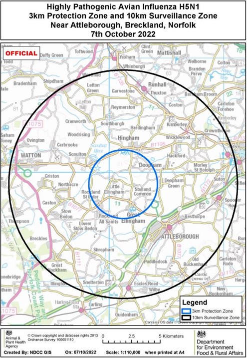 Avian Influenza case finder - current and lifted cases near you – NFU Cymru